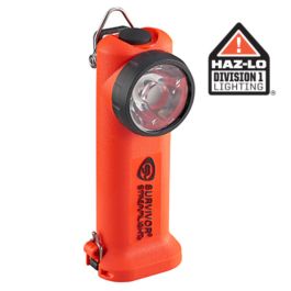 Linterna Survivor Led Recar.A12,220v Streamlight Naranja