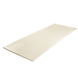 Piso blanco 3 pies x 8 pies versamat Checkers